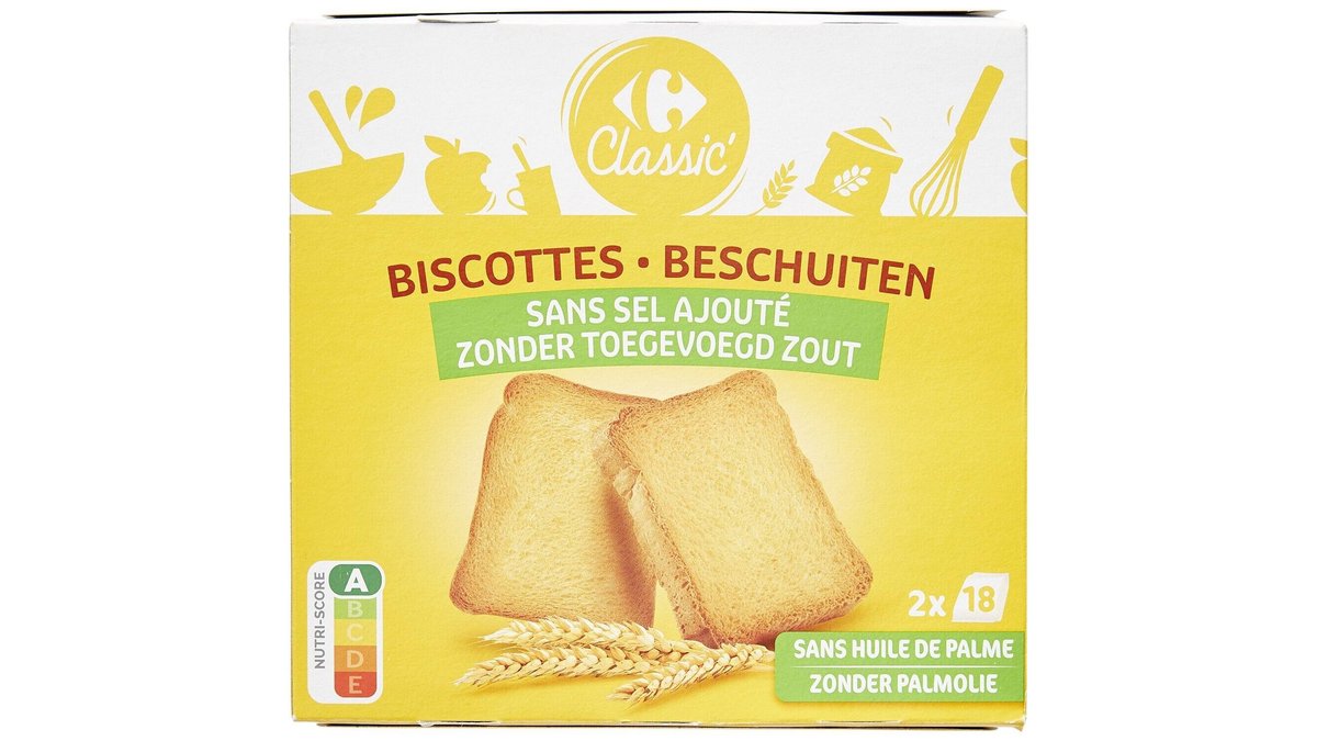 Paine Prajita Fara Sare 300 G Carrefour | Carrefour Hypermarket ...