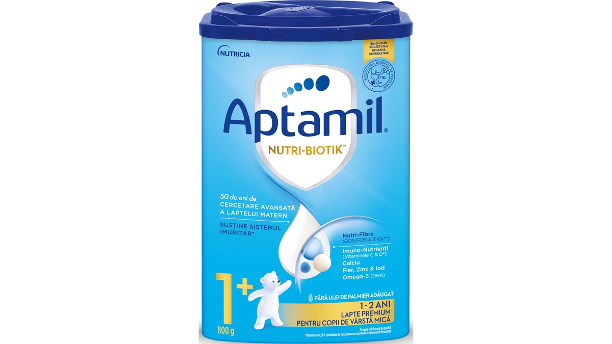 Aptamil Nutri-Biotik 1+, Lapte Pentru Copii De Varsta Mica 1-2 Ani ...