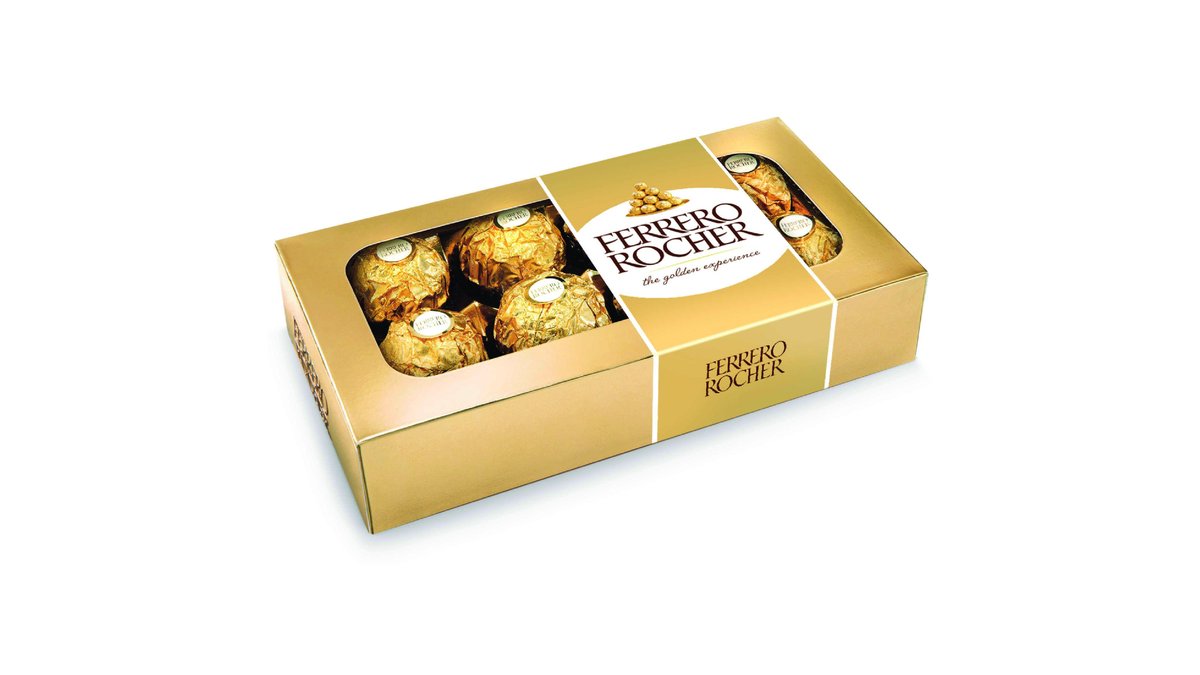 Ferrero Rocher Specialitati crocante de napolitana, cu alune de padure ...