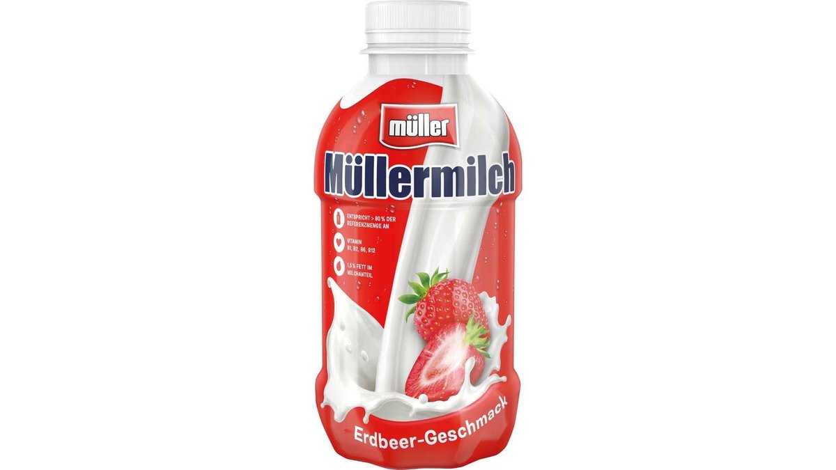 Mullermilch Lapte Capsuni 400g Muller | Carrefour Hypermarket Parklake ...