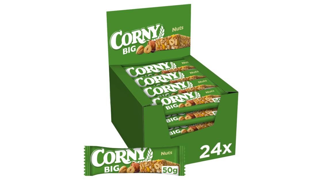 Baton Cu Alune Corny 50 G | Carrefour Hypermarket Iasi Felicia (9161 ...