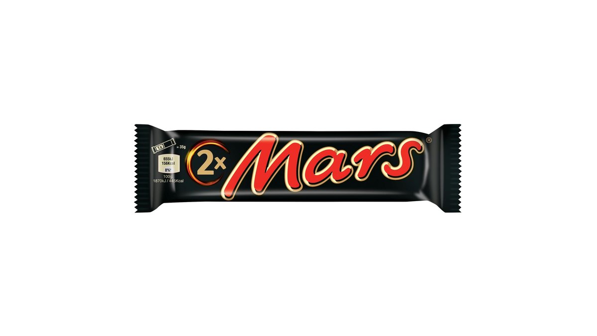 Mars baton de ciocolata cu lapte si miez de caramel si nuga 2 x 35 g ...