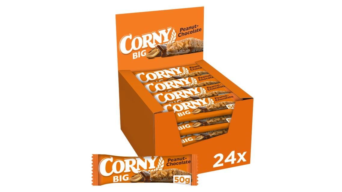 Baton Cereale Cu Arahide Corny 50G | Carrefour Hypermarket Iasi Felicia ...