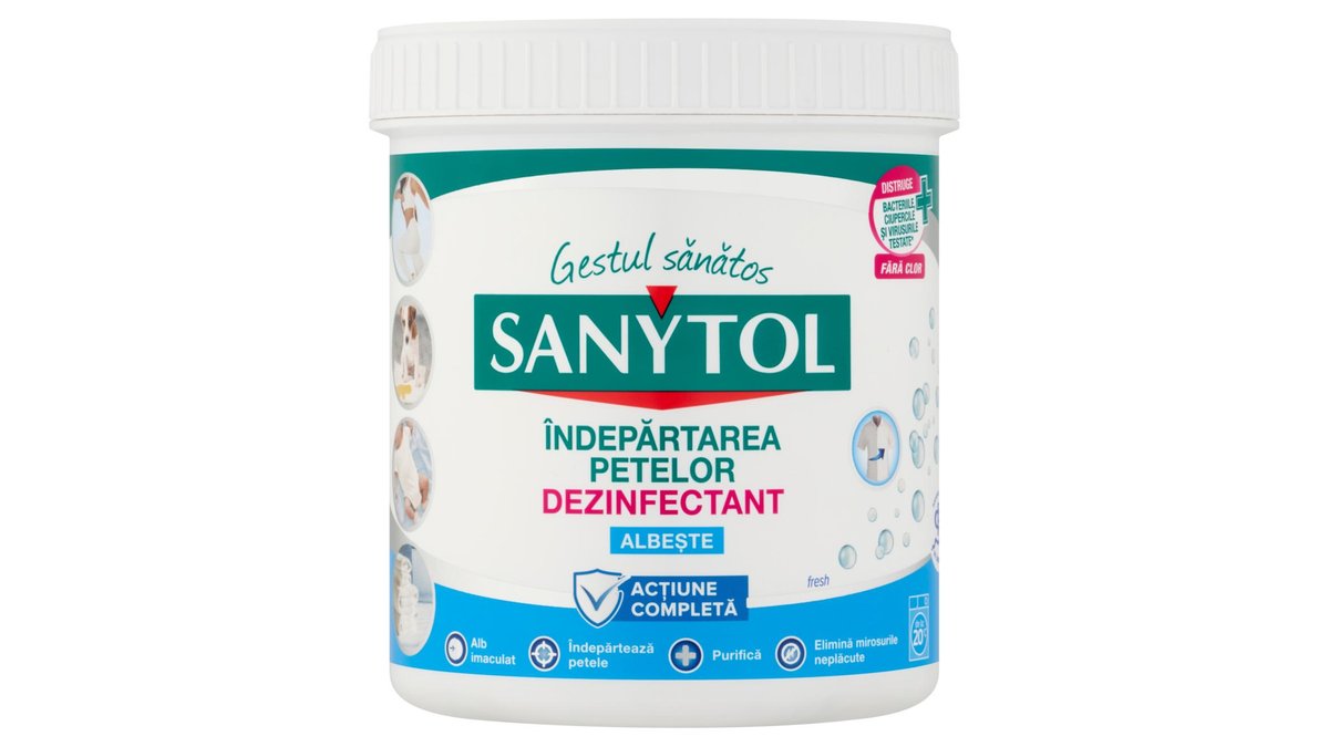 Sanytol Dezinfectant pentru indepartarea petelor fresh 450 g | Carrefour Calea Aradului (9168 ...