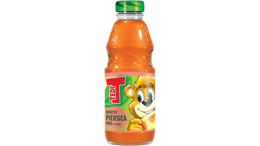 Tedi Suc Cu Morcov Mar Piersica Si Miere 0.3L | Carrefour Hypermarket ...