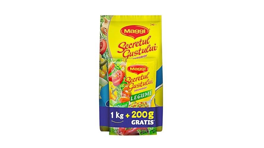 Maggi Secretul Gustului Legume 1Kg+200G | Kaufland Calea Martirilor ...