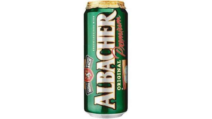 Albacher Bere Blonda Doza 0.5 L | Carrefour Hypermarket Blejoi (9157 ...
