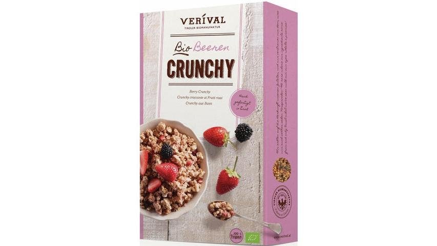 Musli fructe de padure Verival Bio Crunchy 375g | Carrefour Hypermarket ...