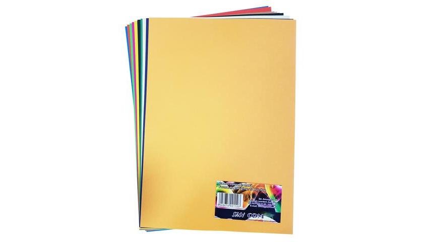 Carton colorat A4, 160gr/mp, 10 coli, diferite culori | Carrefour ...