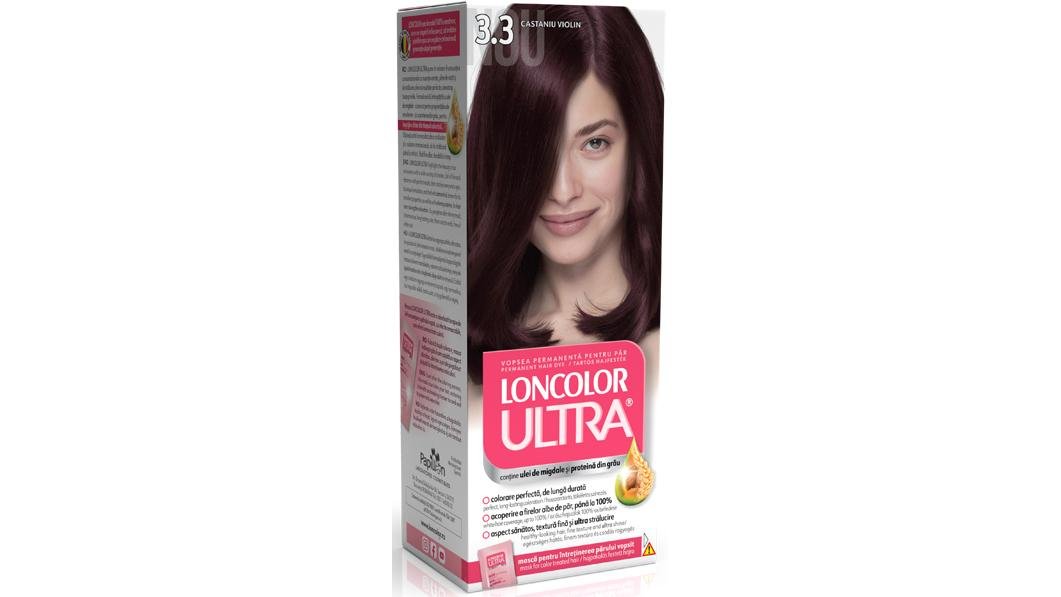Vopsea de par Loncolor Ultra Nr. 3.3 castaniu violin, 100 ML | Carrefour Soseaua Sibiului (9180 ...