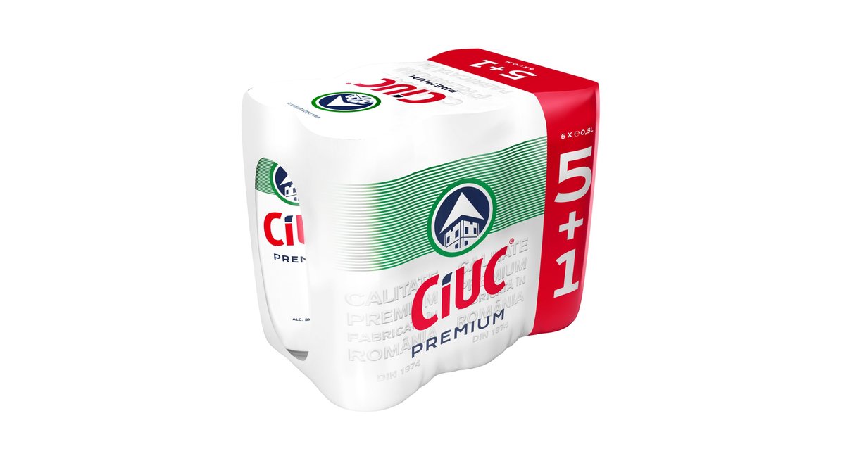Bere Doza Ciuc Premium 0.5L/6 Pack (5+1) | Carrefour Hypermarket Blejoi ...