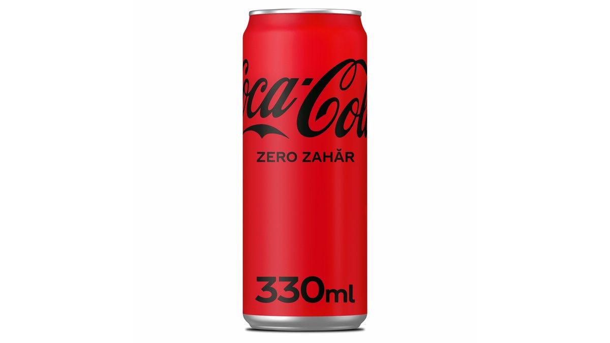 Coca-Cola Zero Zahar 0.33L DOZA | Carrefour Hypermarket George Coșbuc ...