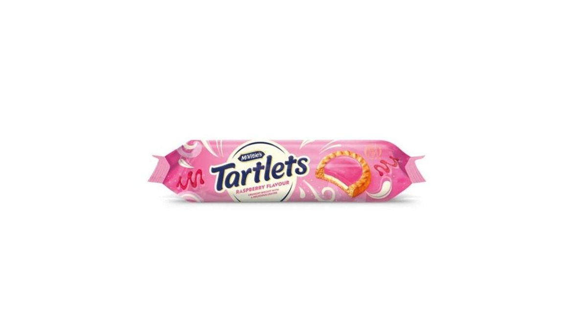 Mcvities Biscuiti Cu Crema De Lapte Si Topping De Zmeura 100G ...