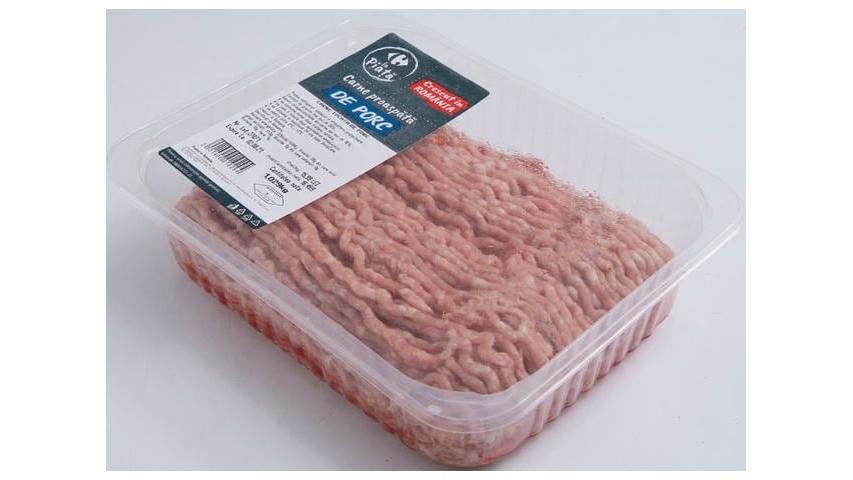 Carne tocata de porc, Carrefour la Piata, Romania vrac per kg ...