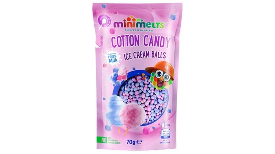 Bilute De Inghetata Cu Gust De Vata De Zahar 70G Minimelts | Carrefour ...