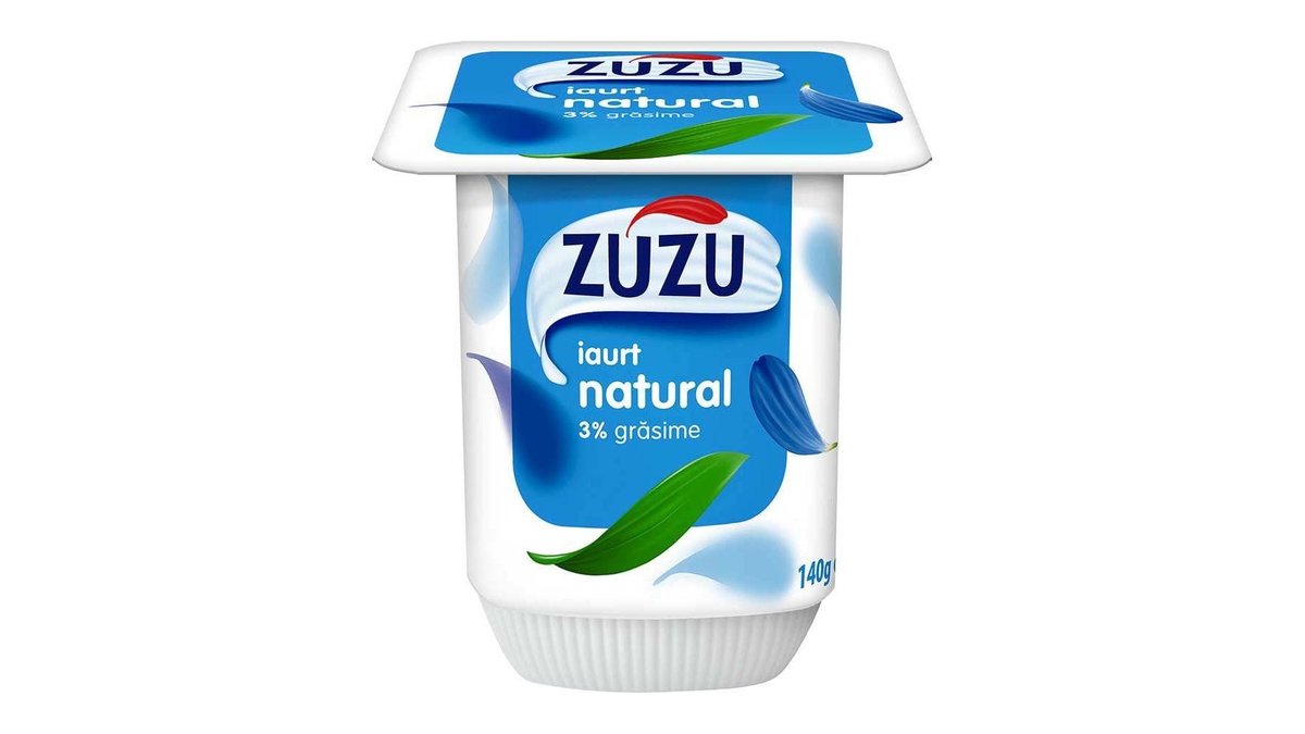 Iaurt natural ZuZu, 140 g | Auchan Supermarket Miroslava | Wolt