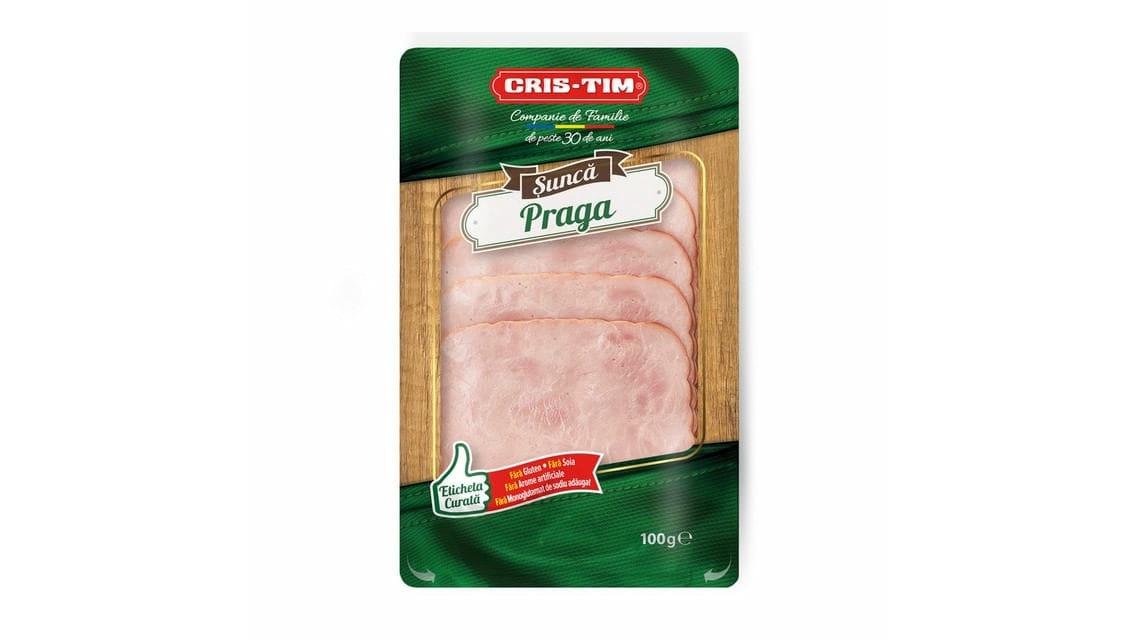 Sunca Praga feliata Cris-Tim, 100 g | Auchan Hypermarket Timișoara Nord ...