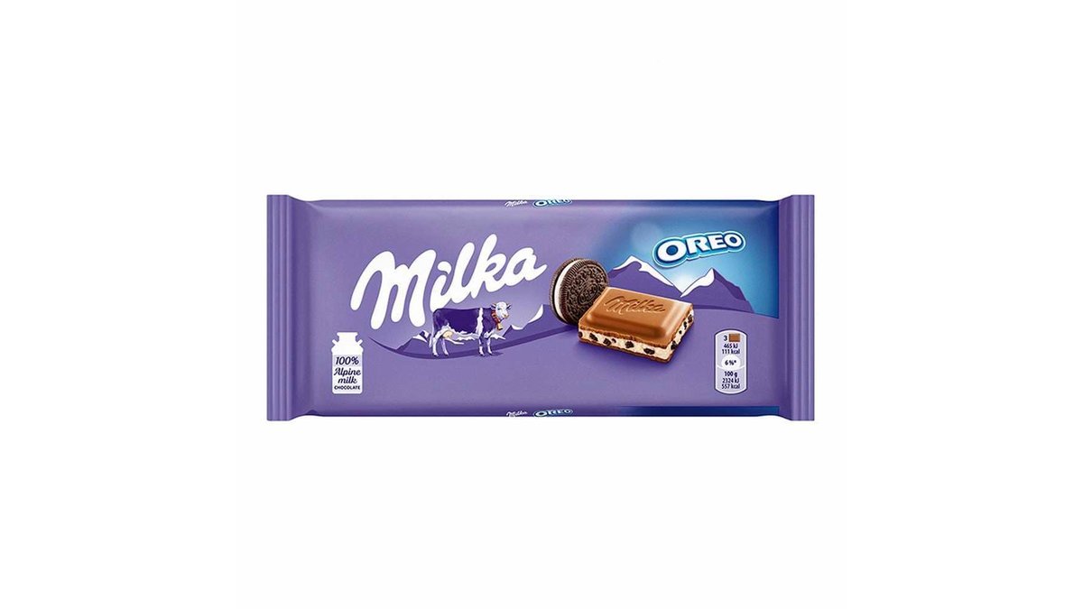 Ciocolata Milka Oreo, 100 g | Auchan Hypermarket Cotroceni | Wolt