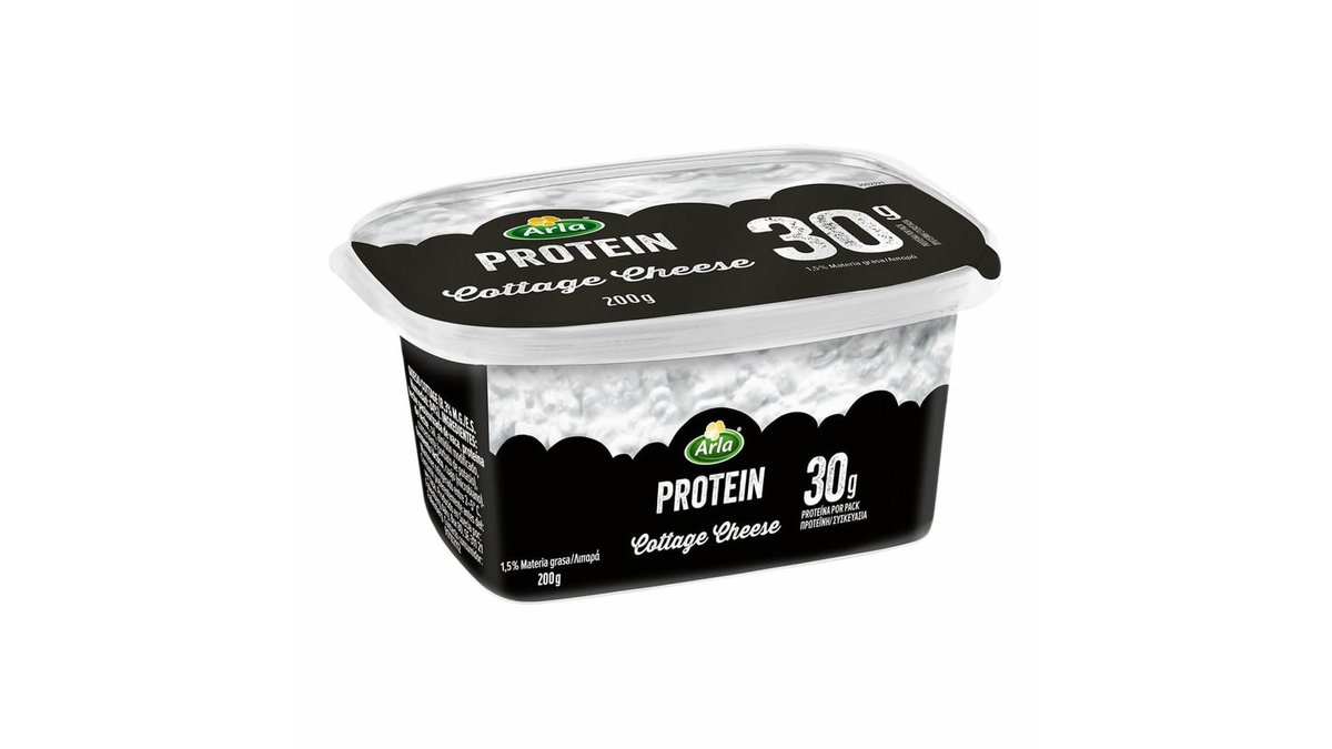 Branza cottage cu proteina Arla, 200 g | Auchan Hypermarket Timisoara ...