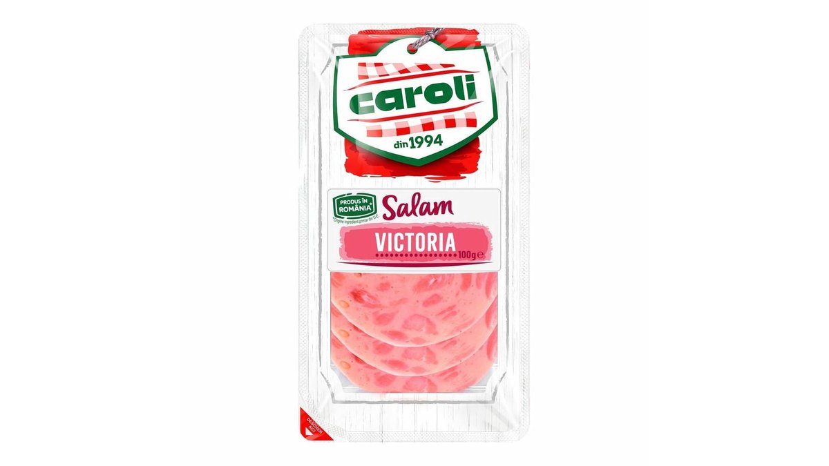 Salam Victoria Extra Caroli feliat, 100 g | Auchan Hypermarket Deva | Wolt
