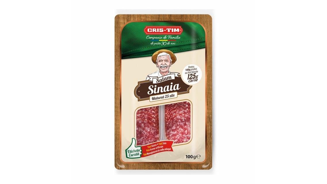 Salam Sinaia Cris-Tim, 100 g | Auchan Hypermarket Craiovita | Wolt