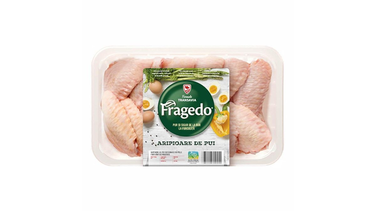 Aripi de pui sectionate fara varf Fragedo, caserola, +/- 1.2 kg ...