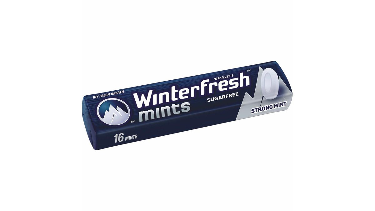 Bomboane mentolate Winterfresh Strong Mint 28 g | Auchan - Deva | Wolt