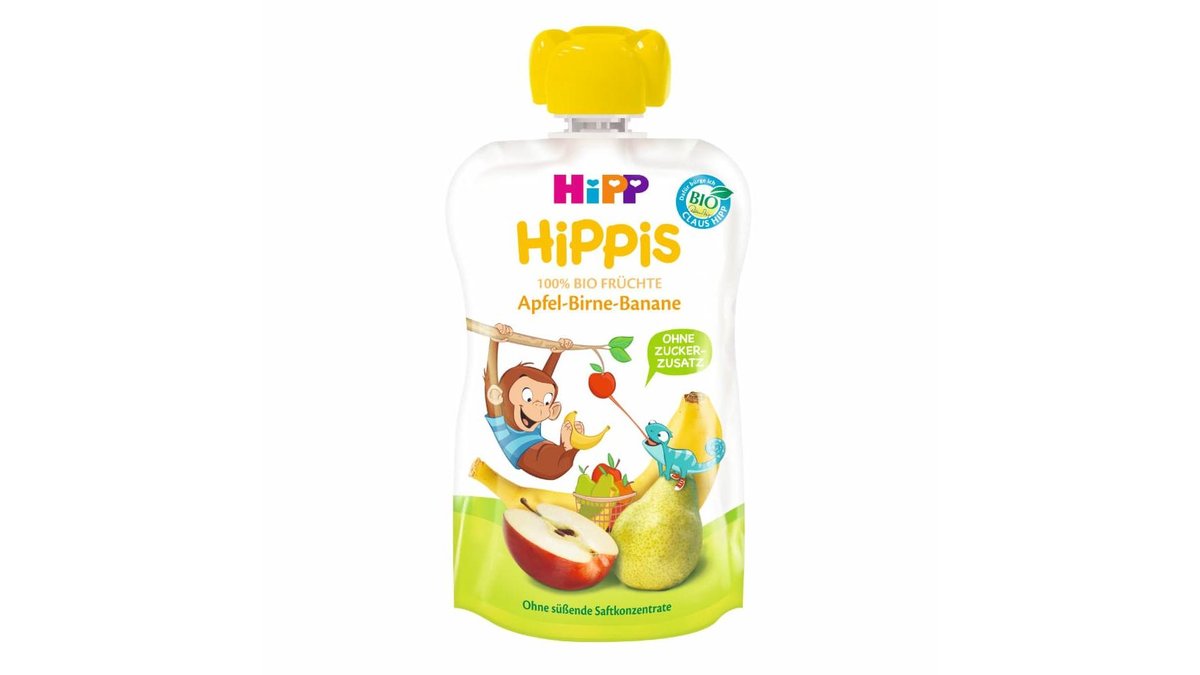 Piure Hipp de mar, para si banana, de la 1 an, 100 g | Auchan ...
