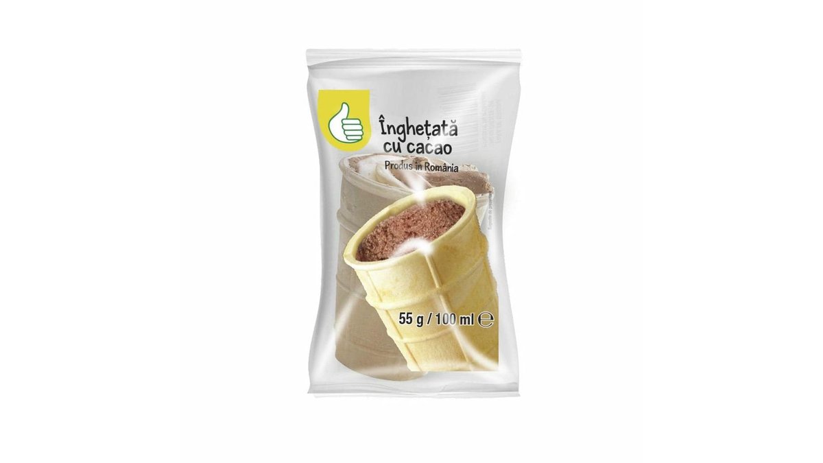 Vafa cu cacao Auchan, 55 g | Auchan Hypermarket Pallady | Wolt