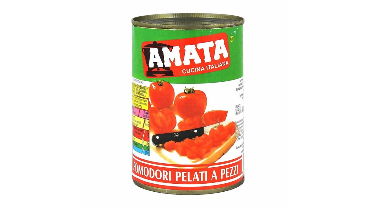 Rosii taiate cuburi Amata, 400 g | Auchan Hypermarket Pitesti Bradu | Wolt