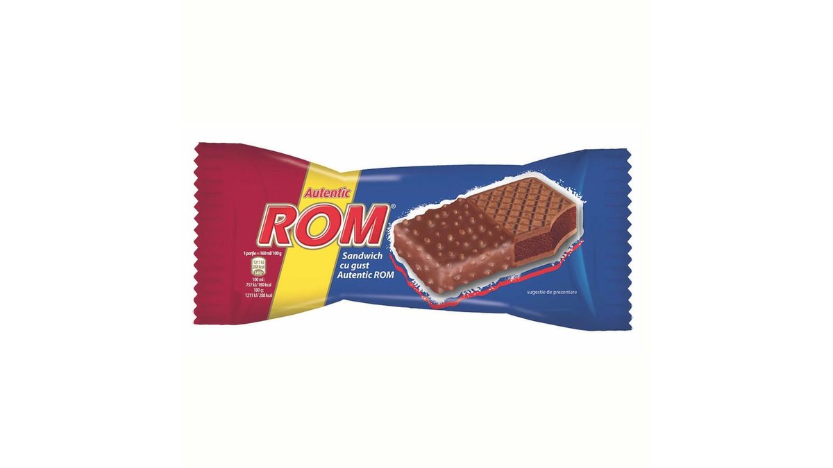 Inghetata sandwich cu rom Napoca, 100 ml | Auchan Hypermarket Drumul ...