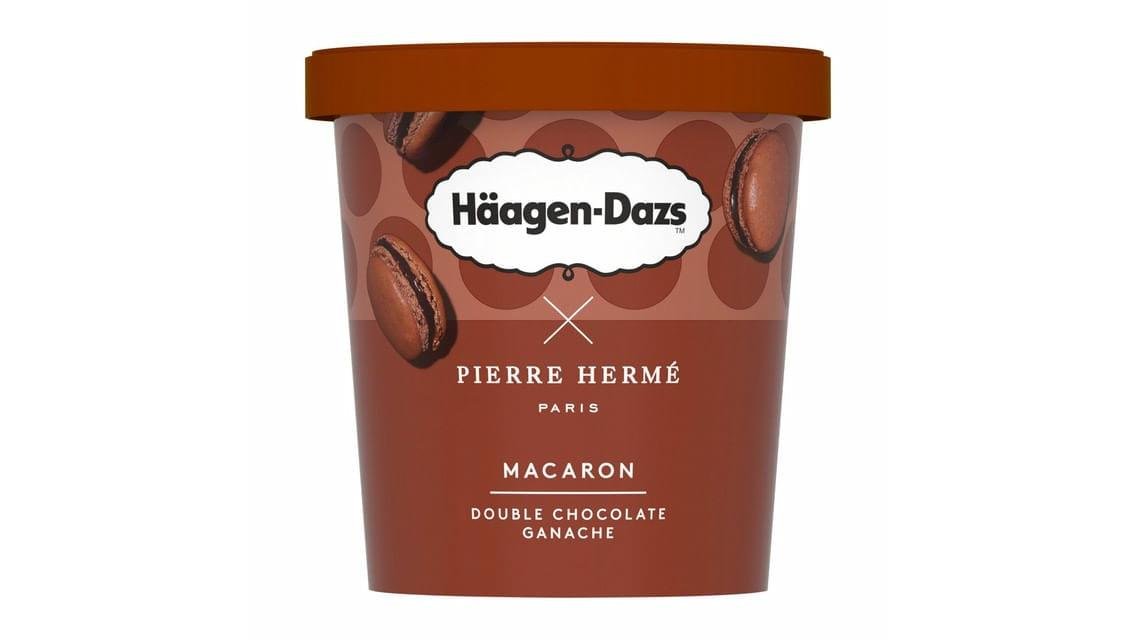 Inghetata Häagen-Dazs Macaron Double Chocolate, 420 ml | Auchan ...