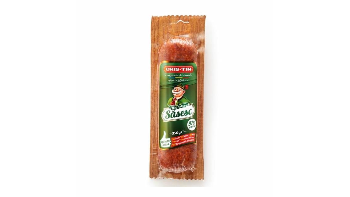 Mini salam Sasesc Cris Tim, 350 g | Auchan Hypermarket Timișoara Nord ...