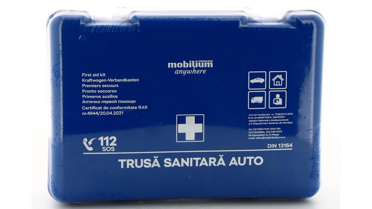 Trusa medicala auto certificata RAR | Carrefour Hypermarket Orhideea ...