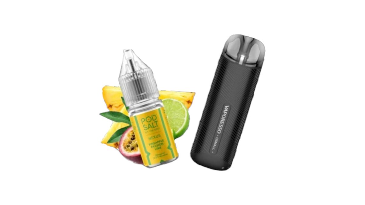 Pod Salt x Clouds Express 6K Puff Kit - Pineapple Passion Lime - 20MG ...