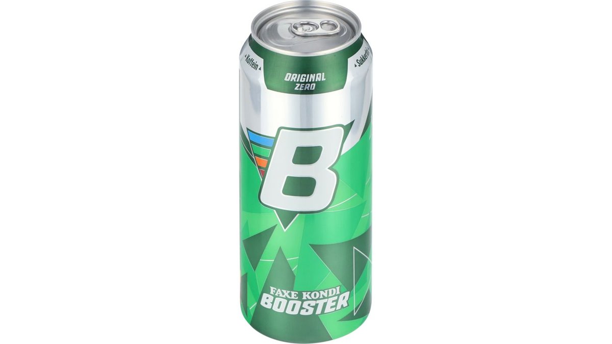 Booster Original ZERO 50cl | Dagrofa Foodservice Østerbro | Wolt