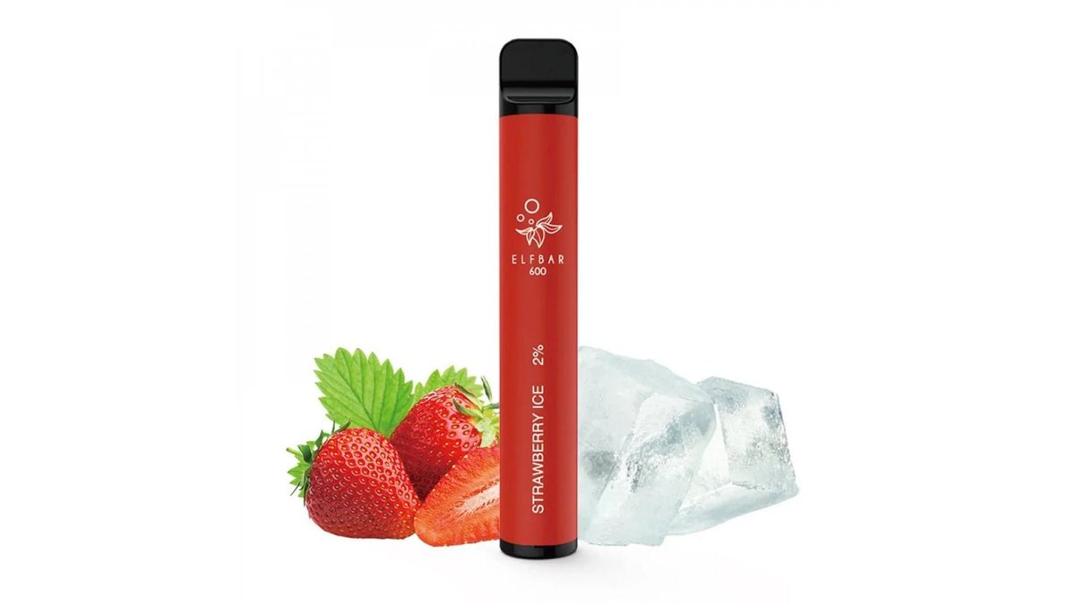 Elf Bar 600 - Strawberry Ice | ELFBAR Oficial Bucuresti | Wolt