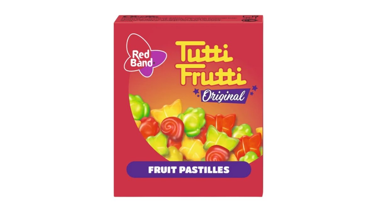 Red Band Tutti Frutti Original, 15 g | Wolt Market Burmarrad | Wolt