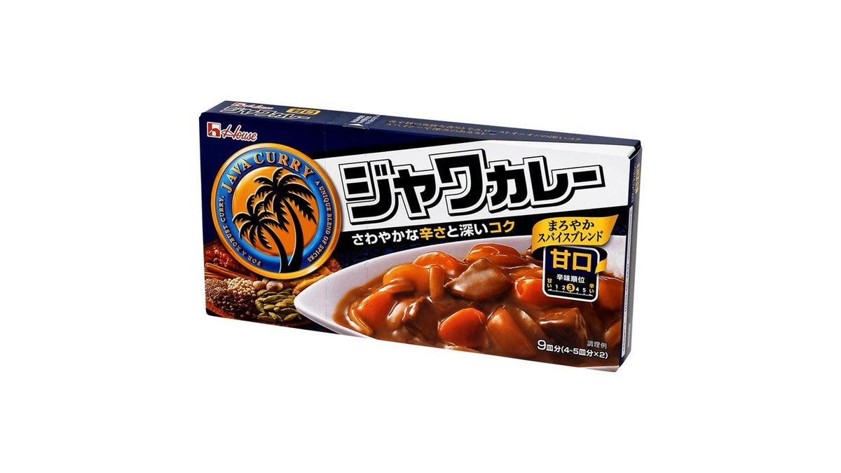 ジャワカレー甘口(185g) | トライアルスマート 新発寒店 | Wolt