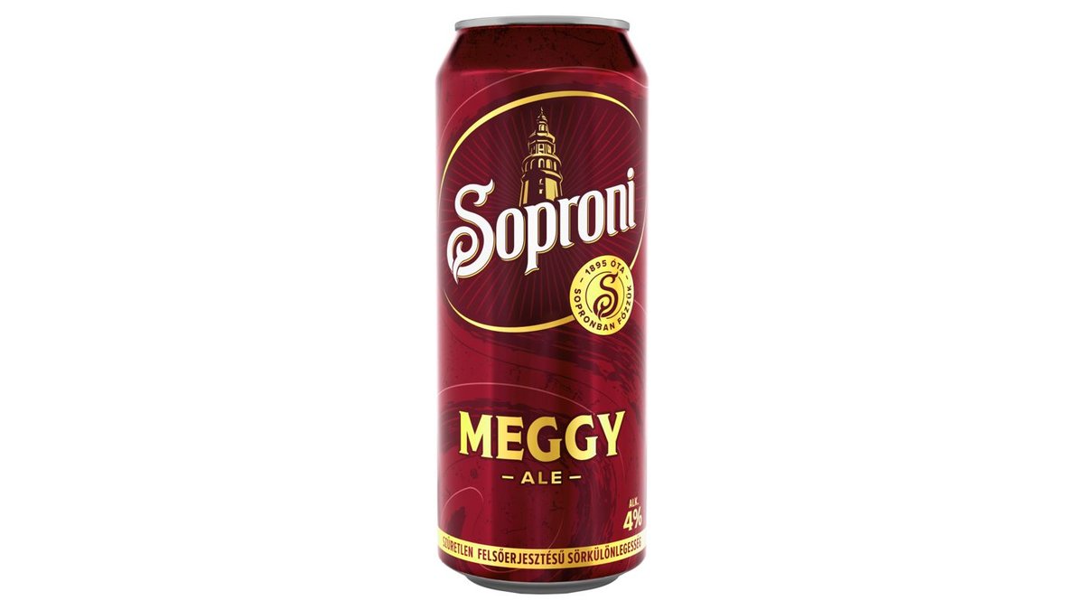 Soproni Óvatos Duhaj Meggy Ale szűretlen felsőerjesztésű sörkülönlegesség 4%, 500 ml | Wolt ...