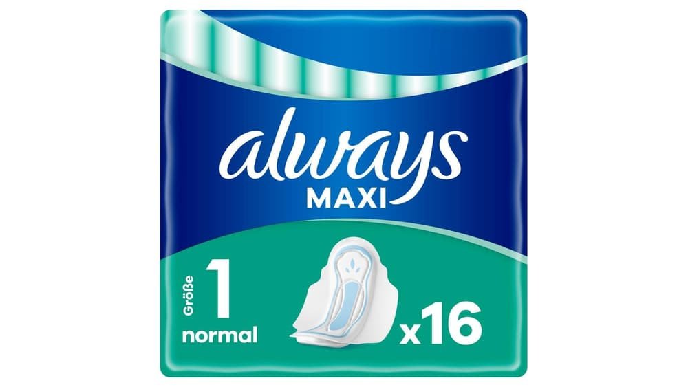 Always Maxi Binde Normal mit Flügeln Gr. 1 | Knuspr München | Wolt