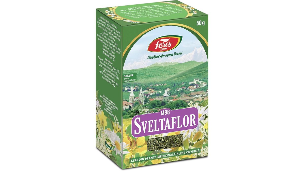 Ceai Din Plante Medicinale Sveltaflor 50 G Fares | Carrefour ...