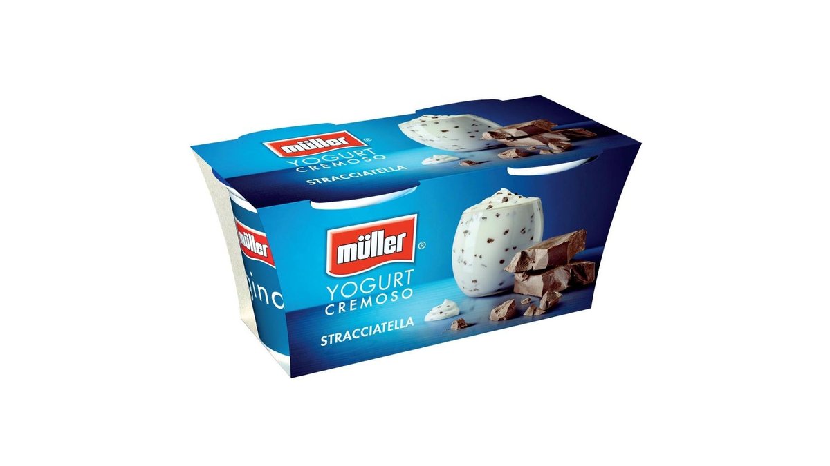Pachet Bipack Muller Iaurt cu Stracciatella 2x125g | Carrefour ...