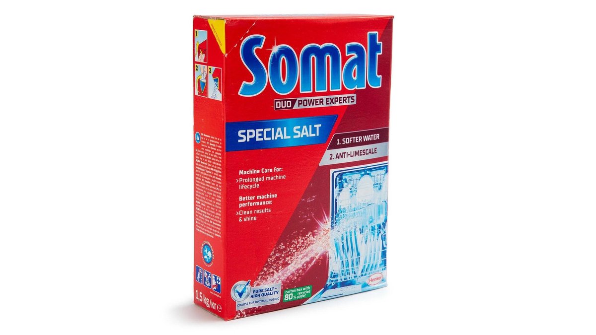 Sare Dedurizanta Pentru Masina De Spalat Vase Somat 1.5 Kg | Carrefour Hypermarket Pantelimon ...