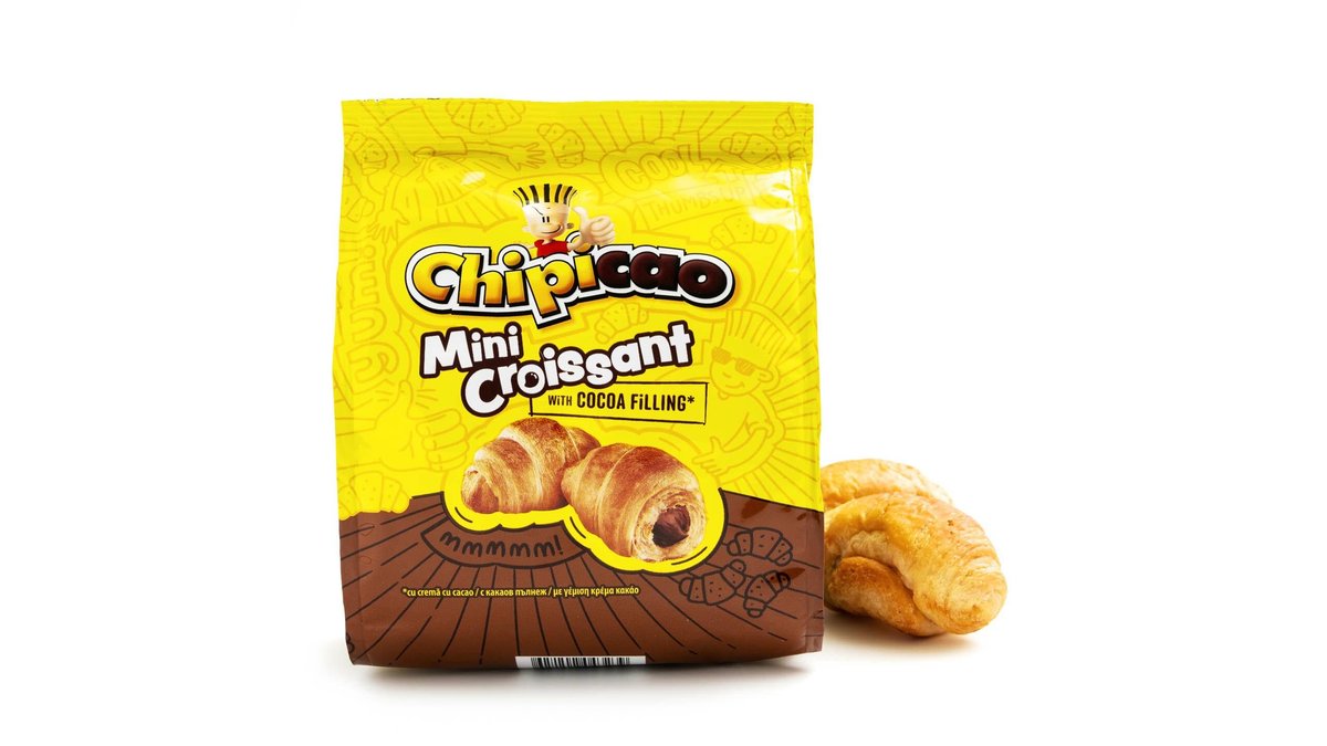 CHIPICAO Mini Croissant Crema Cacao 60g | Carrefour Hypermarket ...