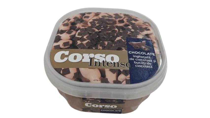 Inghetata de ciocolata cu bucati de ciocolata 500 ml Corso | Carrefour ...
