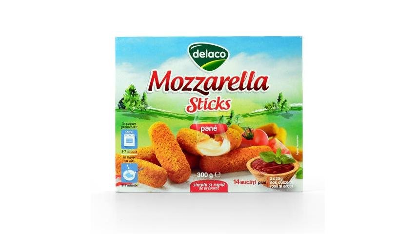 Delaco Mozzarella Sticks Pane 300G(250G+50G Sos) | Carrefour Hypermarket Soseaua Alexandriei ...