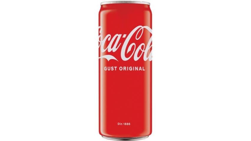 Coca-Cola Gust Original 0.33L Doza | Carrefour Hypermarket Soseaua ...