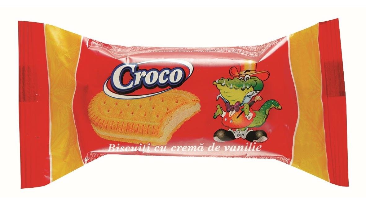 Biscuiti Cu Crema De Vanilie,Croco 32 G | Carrefour Hypermarket Soseaua ...