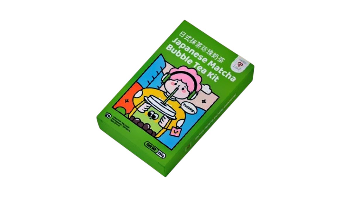 Tokimeki tapioca Bubble Tea Kit Matcha 255g (3servings) | K-FOOD Korean Supermarket | Wolt